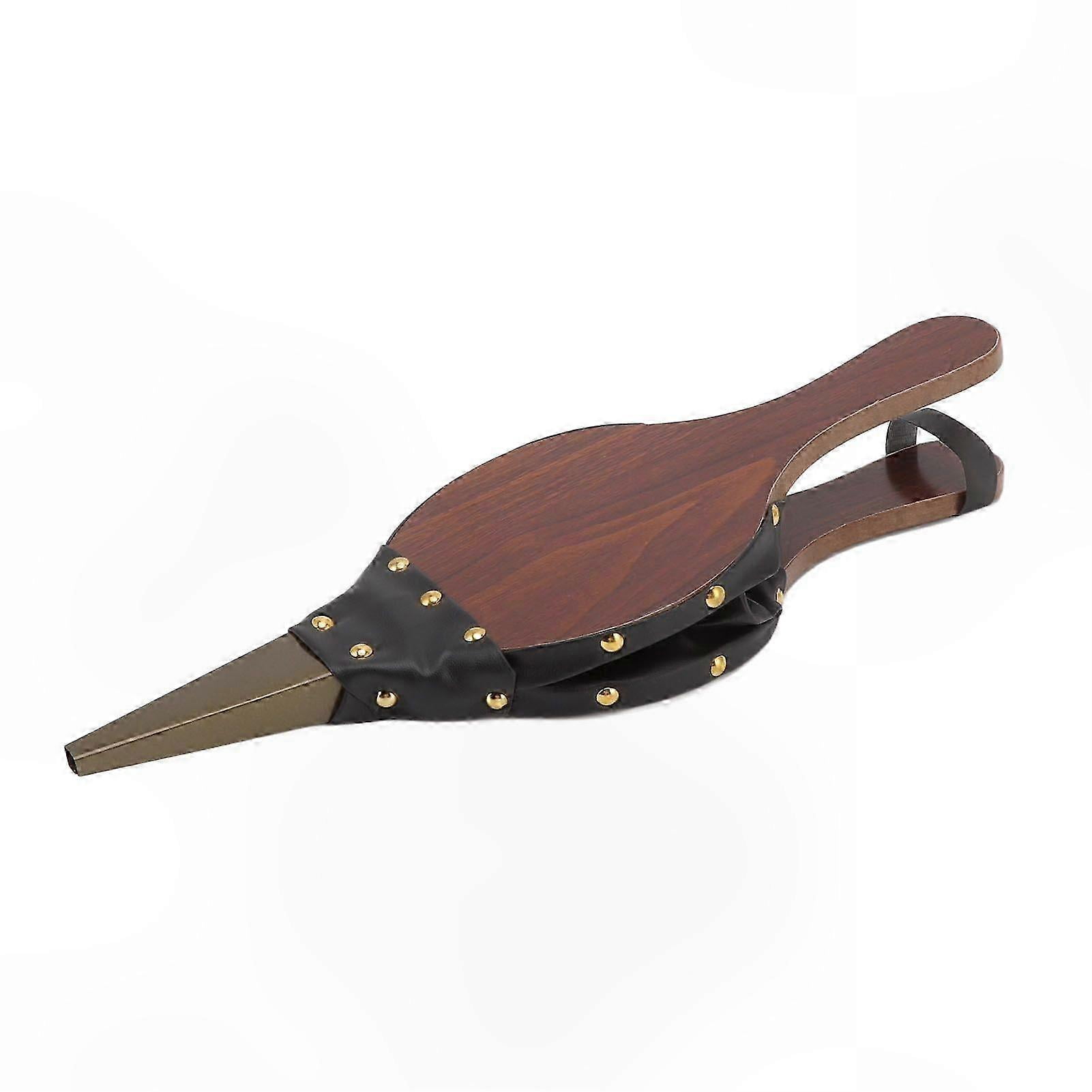 Handcrafted Wooden Bellows for Fireplace and Outdoor Use with ...