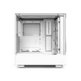 NZXT H5 Elite Mid Tower - All White CC-H51EW-01, SGCC Steel, Tempered ...