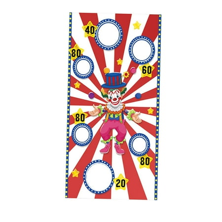 Clown Toss Game Fun Decorations Toss Games Bags Sandbag Throwing for ...