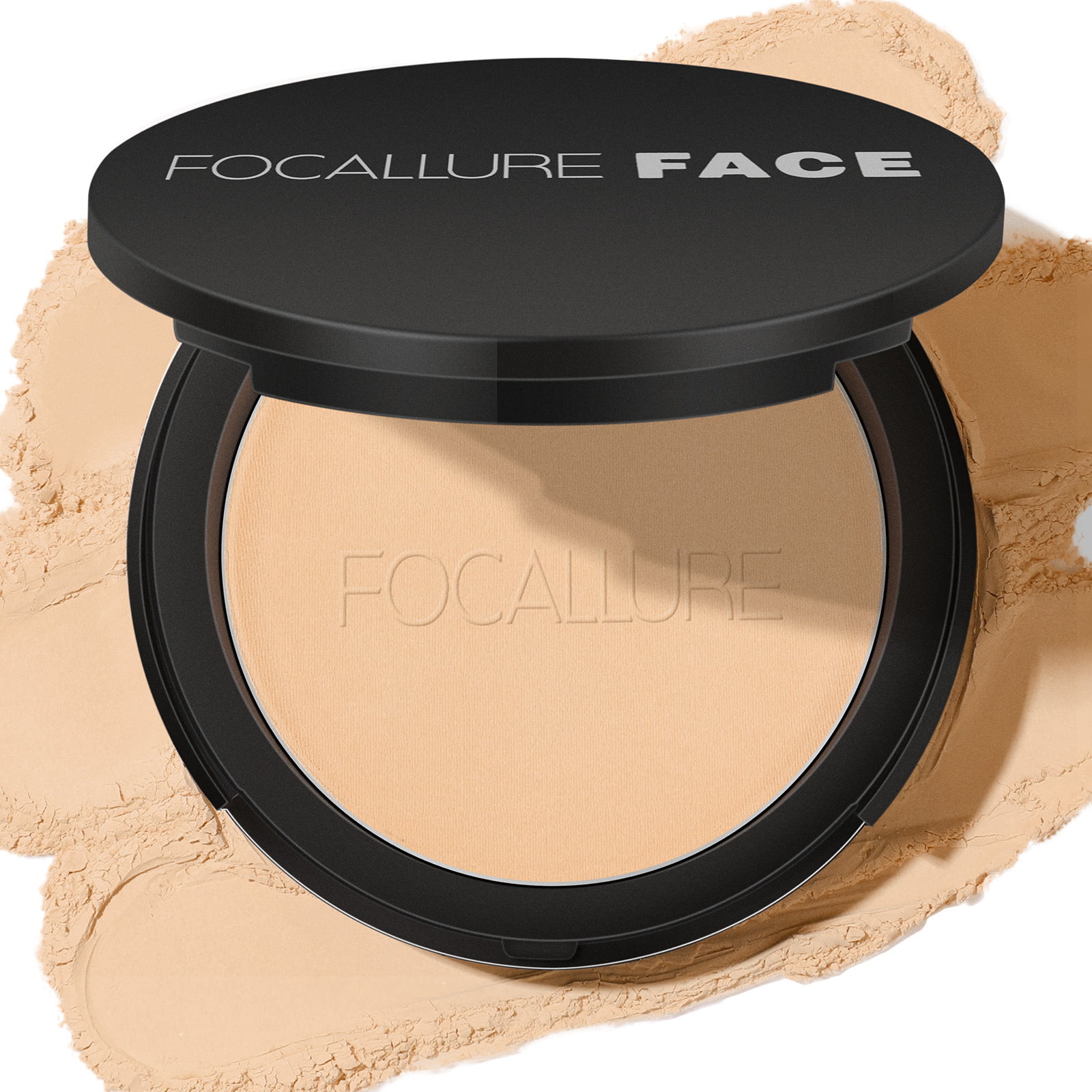 FOCALLURE Flawless Pressed Powder for Face,Long-Lasting Matte Finish ...