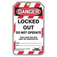 Condor Lockout Tag,3-1/4 in.Wx5-3/4 in. H,PK10 48RU16 - Walmart.com