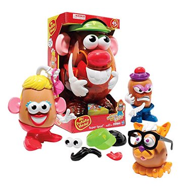 Mr. Potato Head Party Spud Figure, for Kids Ages 2 and Up, Includes 20 ...