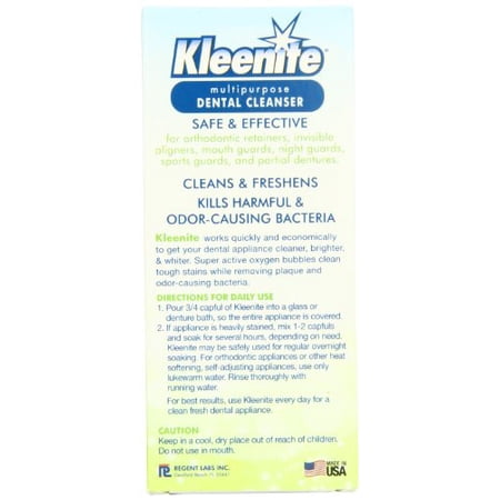 Regent Labs Kleenite, Multipurpose Dental Cleanser, 9 Ounces - Walmart.com