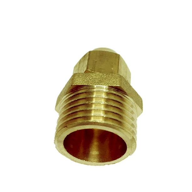 Male Thread Brass Hose Coupling 1/2 inch Connect Female Hoses Together ...