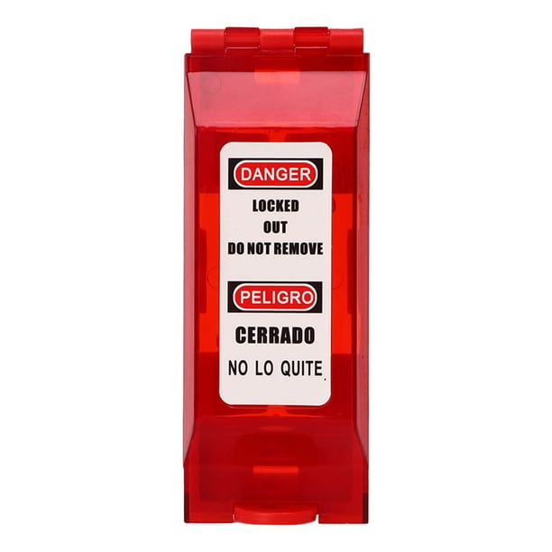 Lockout Tagout Locks, Universal Lockout With Transparent Wall Switch ...