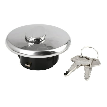 Metal Motorcycle Oil Fuel Tank Gas Cap Lock Cover w 2 Keys for GS125 ...