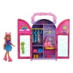 Barbie Kitty Condo Playset with Brunette Fashion Doll, 4 Kittens, Cat ...