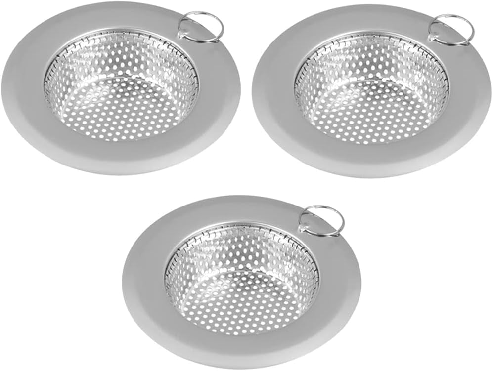 Kitchen Sink Strainer with Handle, Floor Drain Filter, Waste Catcher ...