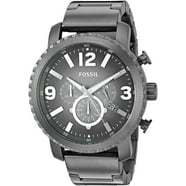 Fossil Men's BQ1009 Rhett Chronograph Wrist Watch, Brown Leather Strap ...