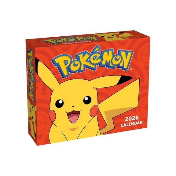 PokÃ©mon 2027 Day-To-Day Calendar, (Paperback) - Walmart.com