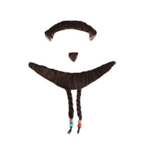 Disney Jack Sparrow Mustache and Goatee Costume Accessory - Walmart.com