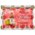 Martinelli's Case of 12 Sparkling Blush Apple Bottles with Raspberry, 10 fl oz - Walmart.com