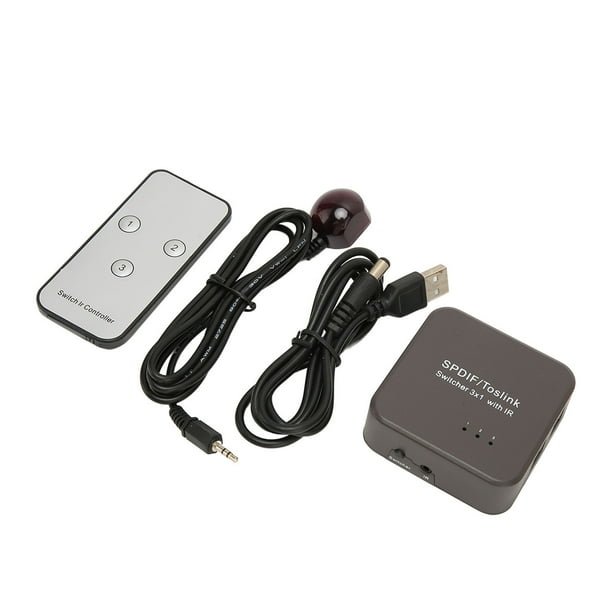 Optical Sound Splitter,Digital Optical Sound Switch Digital Fiber Optic ...