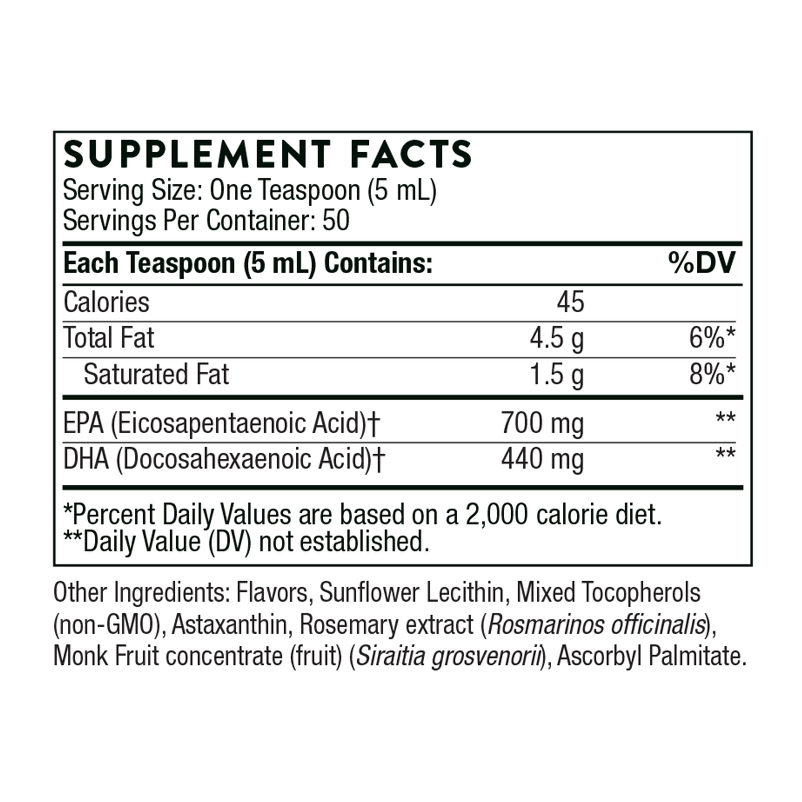 Buy Thorne Research - Omega Superb (Lemon Berry) - Easy Dosing Fish Oil ...