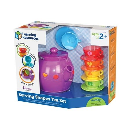 Learning Resources - Serving Shapes Tea Set | Walmart Canada