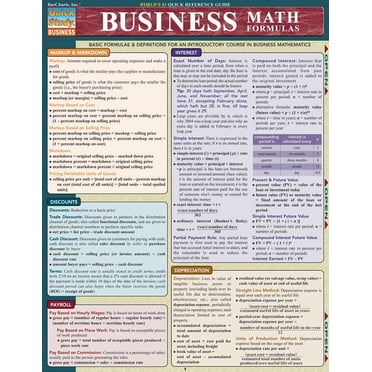 For Dummies: Business Math for Dummies (Paperback) - Walmart.com