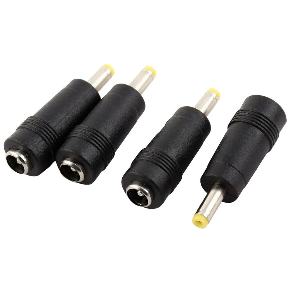 5.5 x 2.1mm Female to 4.0 x 1.7mm Male DC Power Adapter Connector 4pcs ...