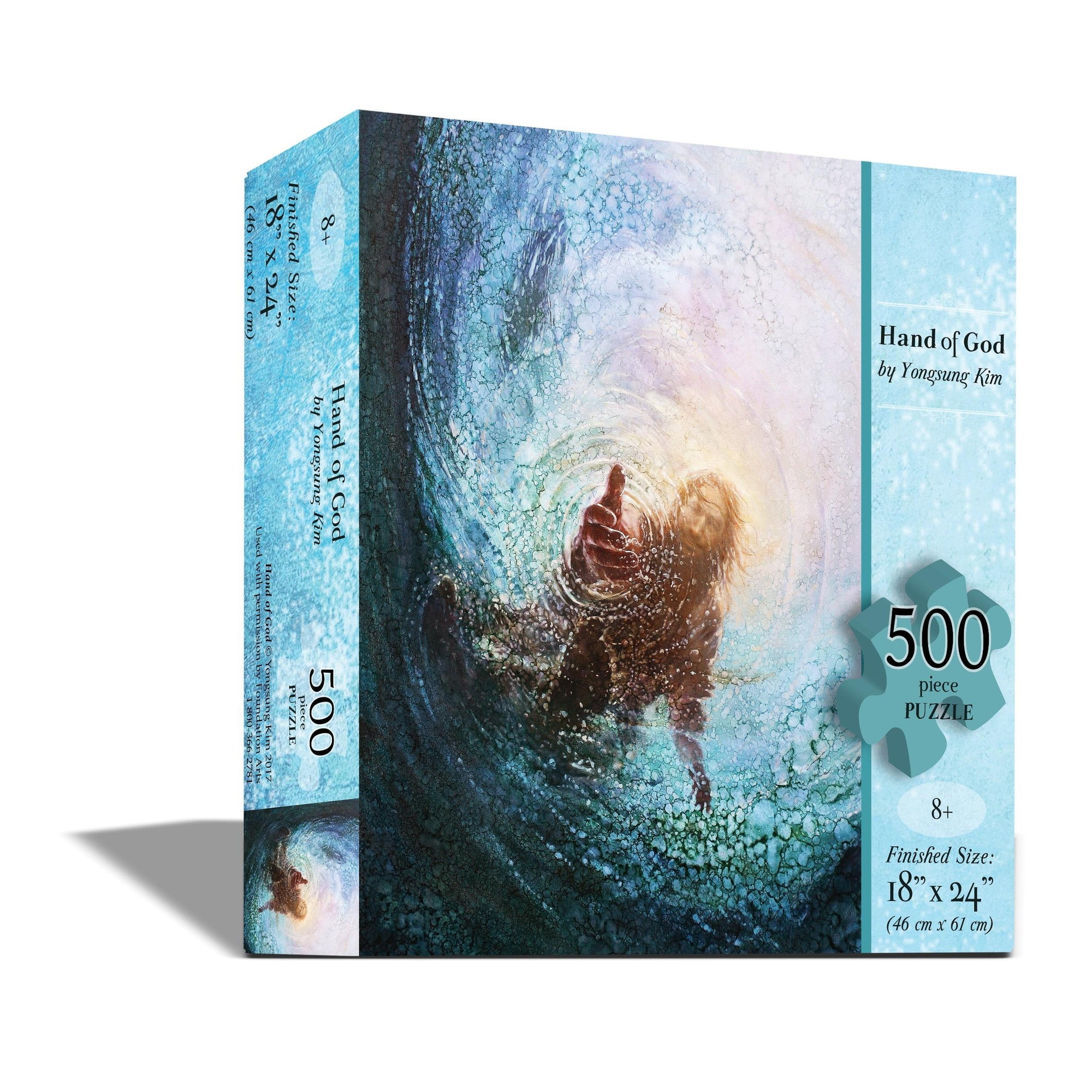 24 X 18 The Hand of God 500pc Puzzle by Yongsung Kim - Walmart.com