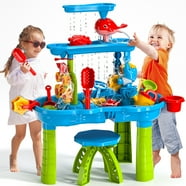 Little Tikes Mermaid Island Wavemaker Water Table with Five Unique Play ...