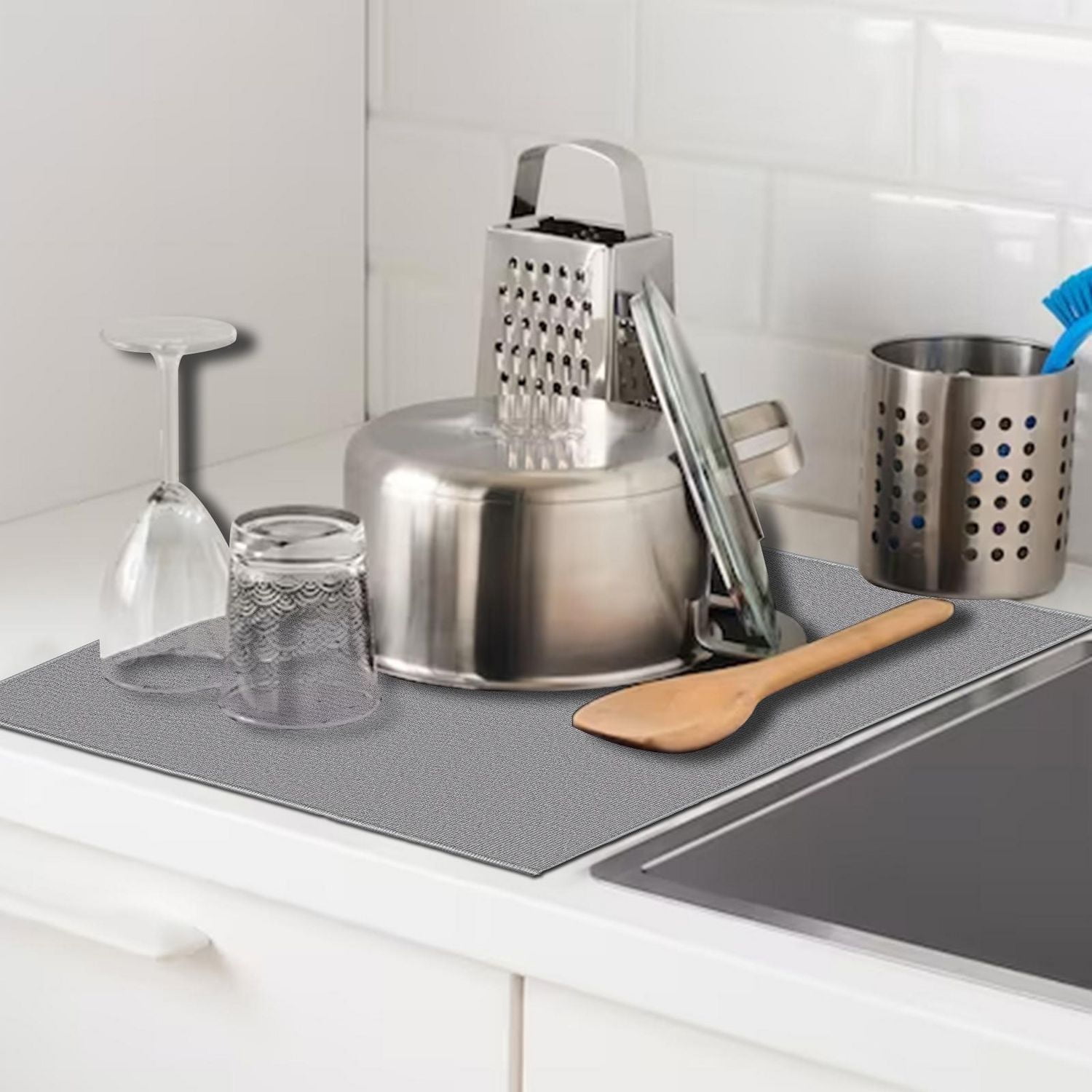 Click here for Fabstyles Dish Drying Mat-Large 18 X 24 prices