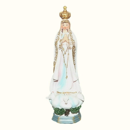 Mother Mary Figurine, Blessed Mother Mary Statues, Holy Statue Resin ...