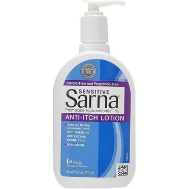 Sarna Original Anti-Itch Lotion, Sensitive Skin Relief, 7.5 oz, 4-Pack ...