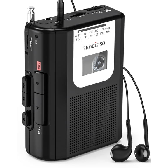 Mini Cassette Player Recorder | Portable Audio Keychain Cassette Player ...