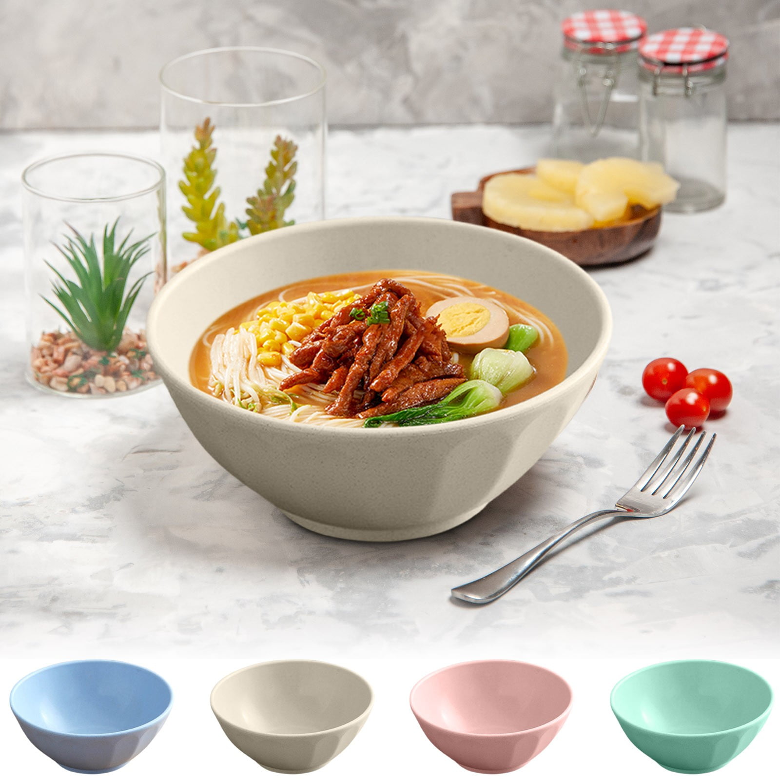 Click here for Sentmoon Plastic Bowls Bowls Straw Soup Bowl Dormi... prices