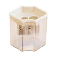 Beforeyayn Hexagonal Pencil Sharpener, Double Hole Manual Sharpener ...