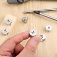 10 Pcs Cam Locks for Furniture, 15x12 mm Furniture Connecter Lock ...