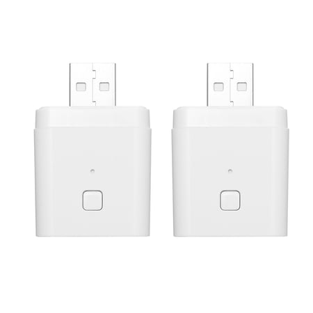 2PCS Tuya Micro 5V Wireless USB Smart Adaptor Flexible and Portable ...