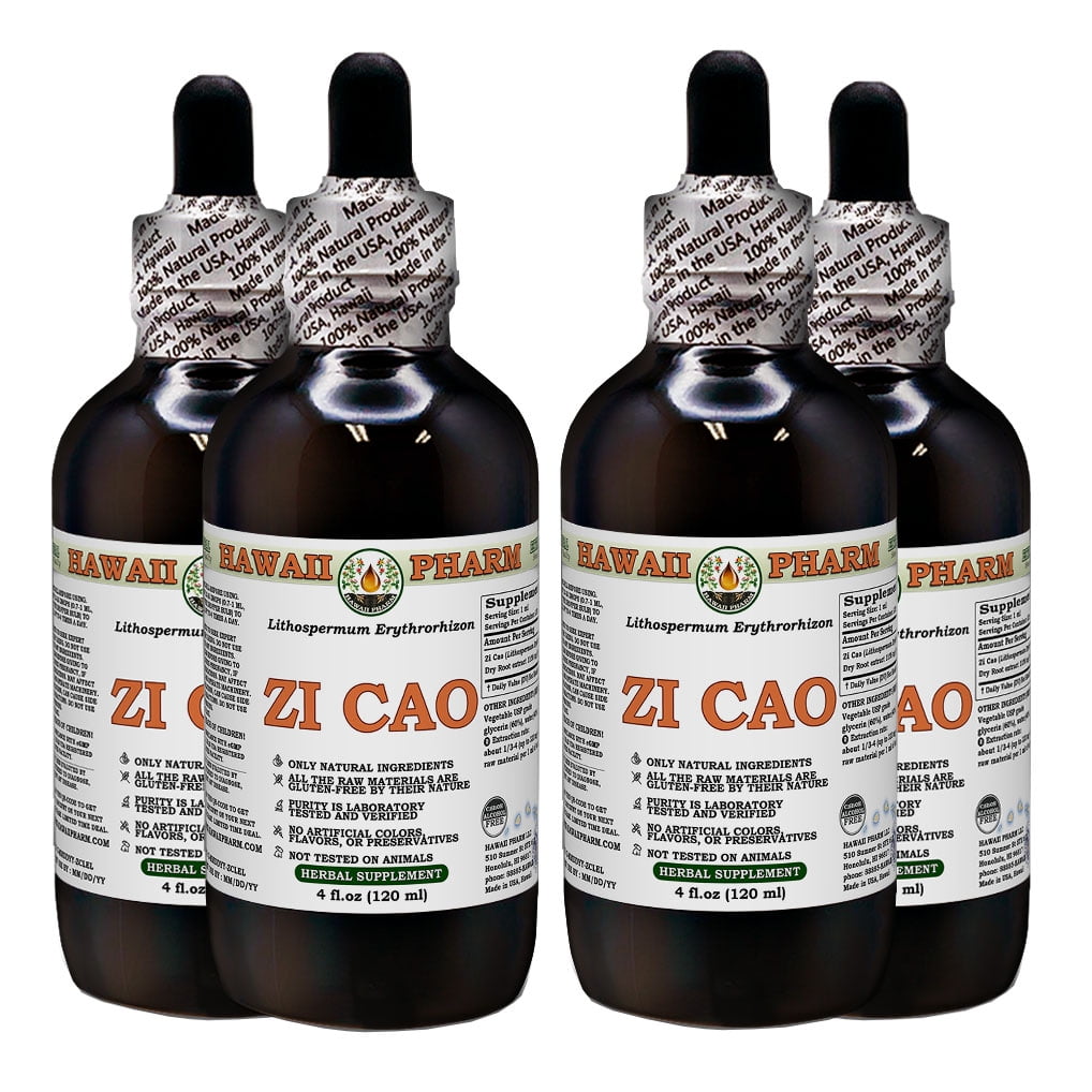 Zi Cao (Lithospermum Erythrorhizon) Glycerite, Dried Root Alcohol-Free ...