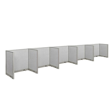 OFM RiZe Series 47" x 37" 8-Unit Full Vinyl Privacy Station Panel ...