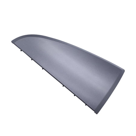 Dashboard Center Panel Trim Cover Graphite Black Smooth Plastic Trim ...