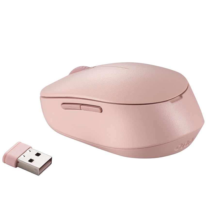 Click here for Onn. 5-Button Wireless Mouse - Pink prices