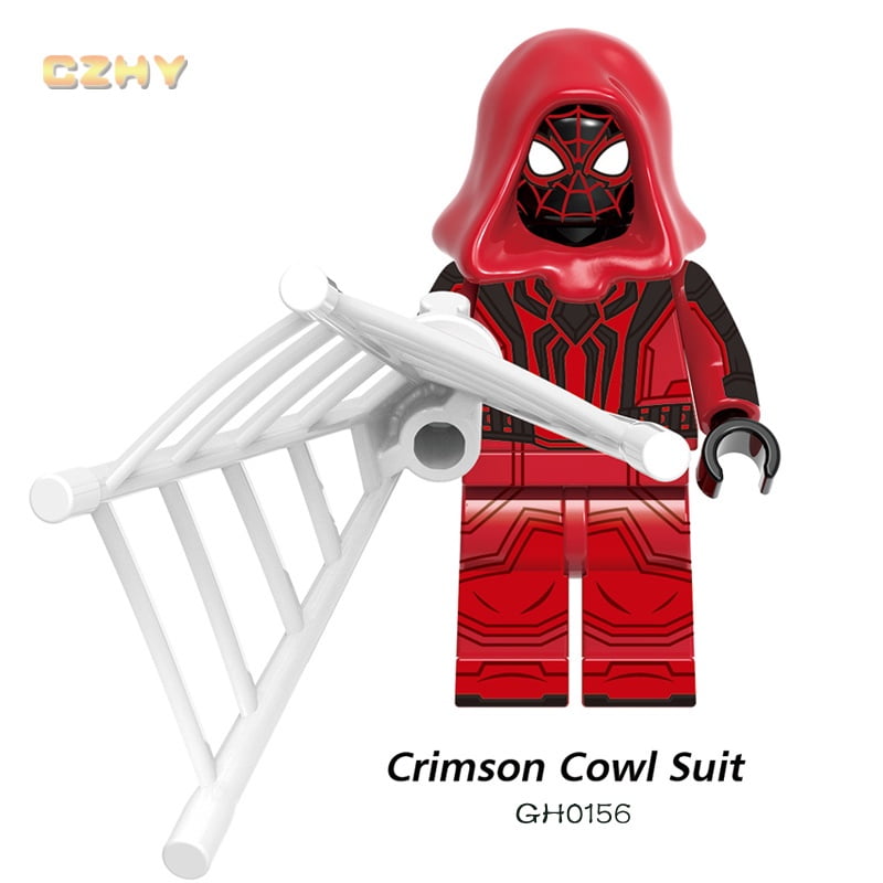 Spider Heroes Gran Responsabilidad Púrpura Reign Traje Crimson Cowl Man ...