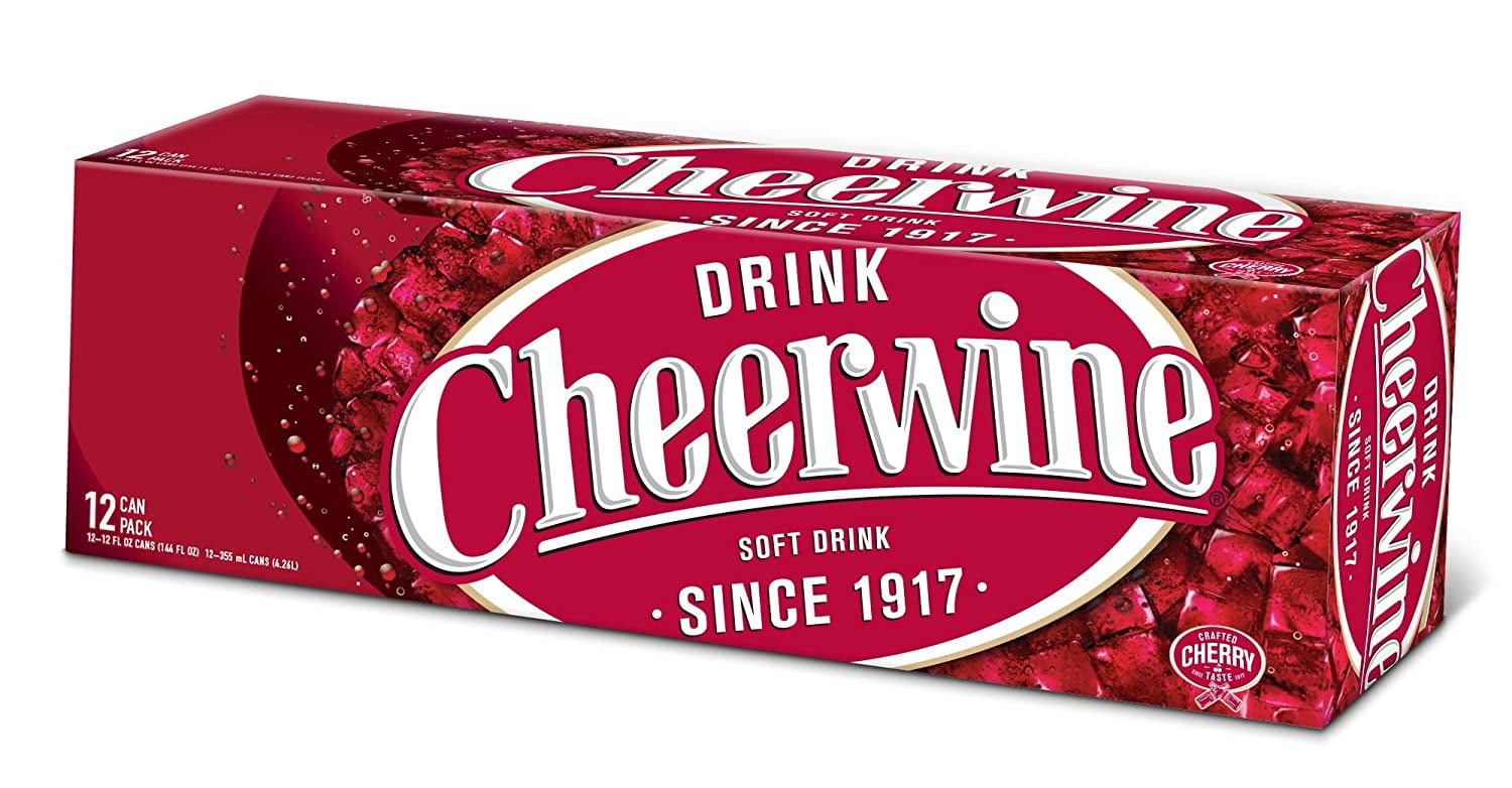 Cheerwine Cherry Fridge Pack Soft Drink, 12 Ounce (12 Cans) - Walmart.com