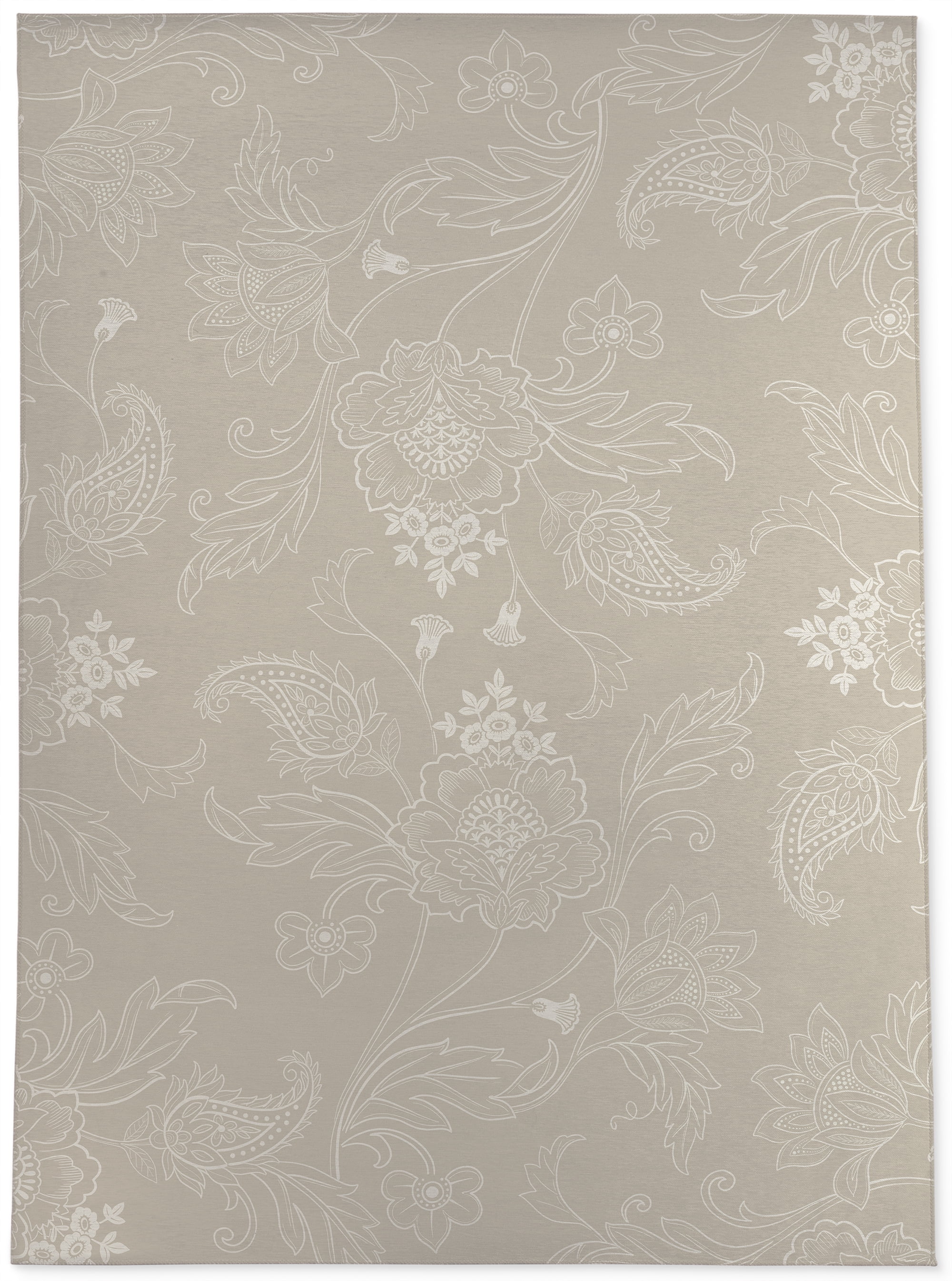 JACOBEAN FLORAL LINEN Area Rug By Kavka Designs - Walmart.com
