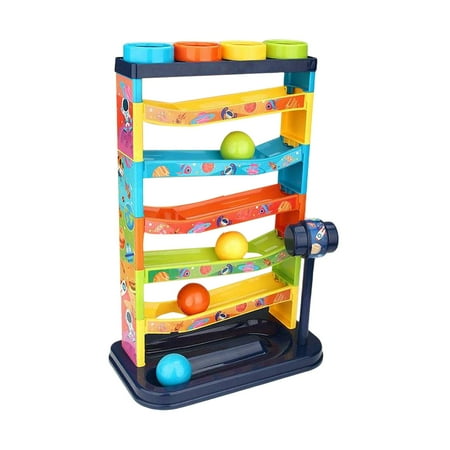 Flexible Ball Ramps Interaction Toys Cognitive Gift Toy Set for Nursery ...