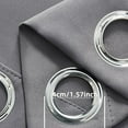 Blackout Curtains Thermal Insulated Machine Washable Fabric Grommet ...