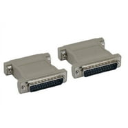 Kentek Mini DB25 25 Pin Female to Female F/F Parallel Serial Printer ...