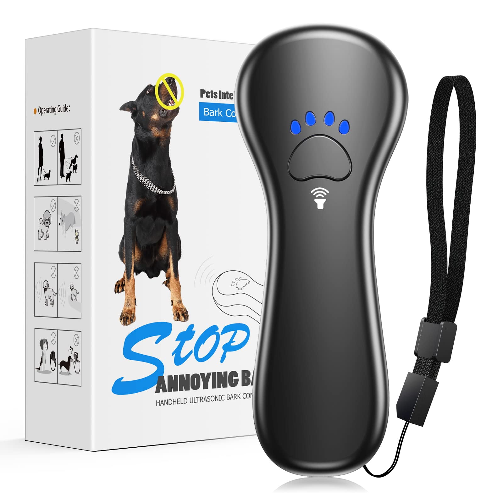 Ultrasonic Anti Barking Device,Dog Barking Control Device,Handheld Dog ...