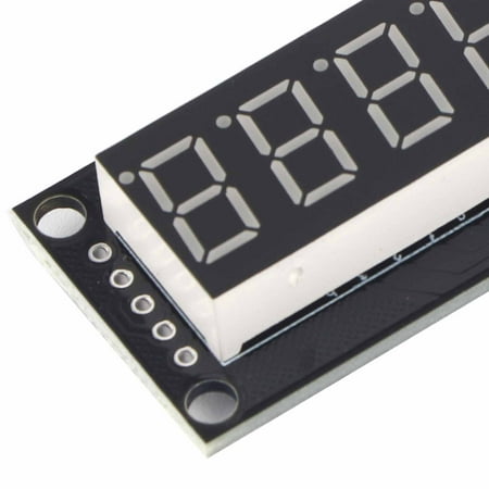 Digital Tube Display Module, 0.36in 8 Digit 7 Segment TM1637 Drive Chip ...