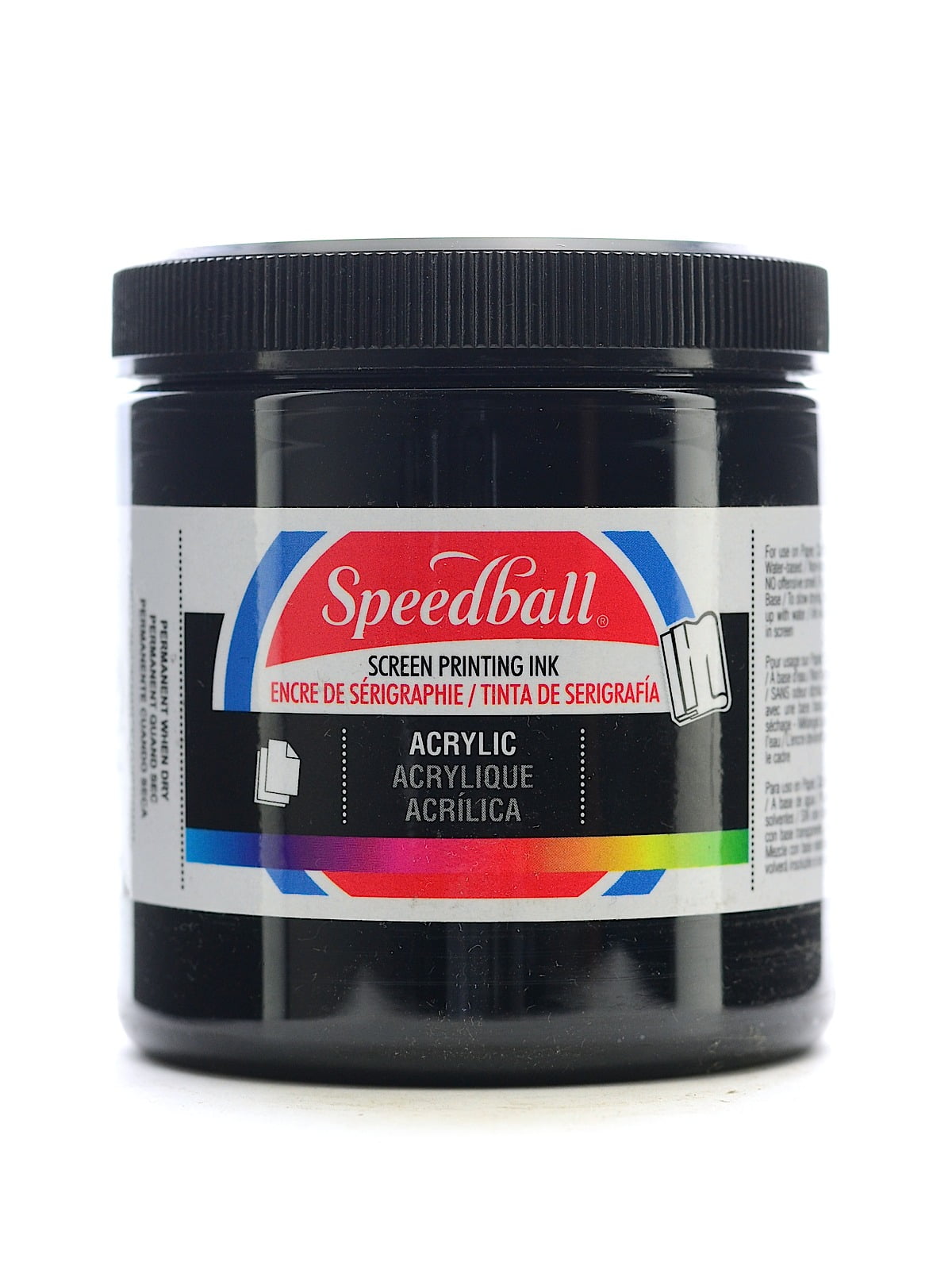 Acrylic Screen Printing Ink black, 8 oz. (pack of 2) - Walmart.com
