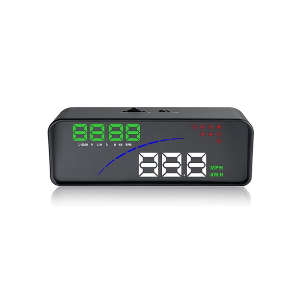 Labymos Car P9 HUD Head Up Display OBD Smart Digital Meter 2 Display ...