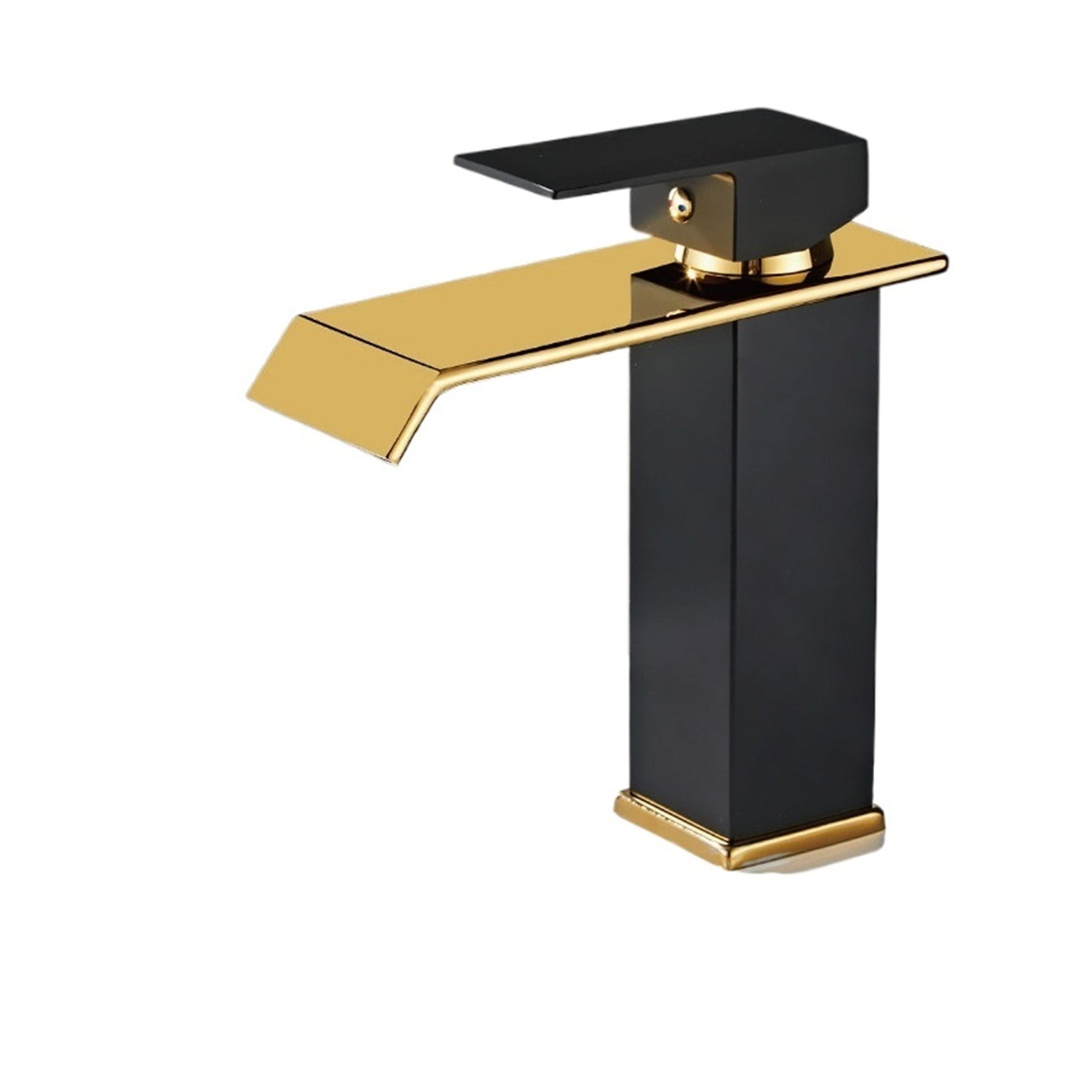 Click here for Zilai Waterfall Basin Sink Faucet  Gold And Black... prices