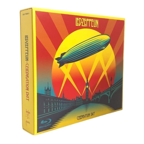 Led Zeppelin Celebration Day 2 Discos Cd + Blu-ray + Dvd Warner CD + Blu-ray + DVD | Walmart en ...