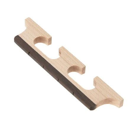 4 String Wooden Banjo Bridge, 3 Leg Stable Banjo Bridge For Music Class ...