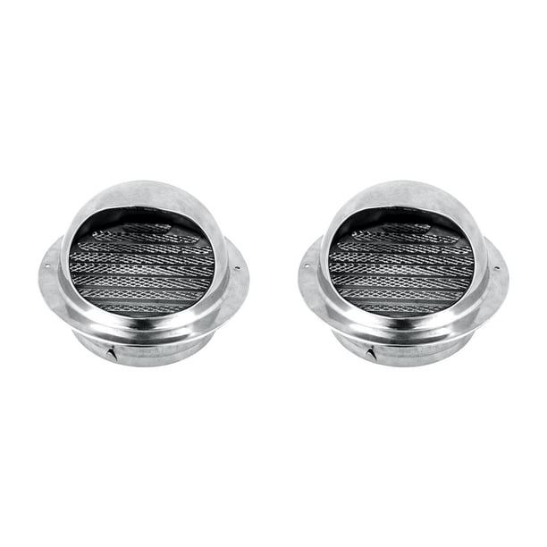 Sidaley 304 Stainless Steel Air Vent Outlet Vent in Screen with Caps ...