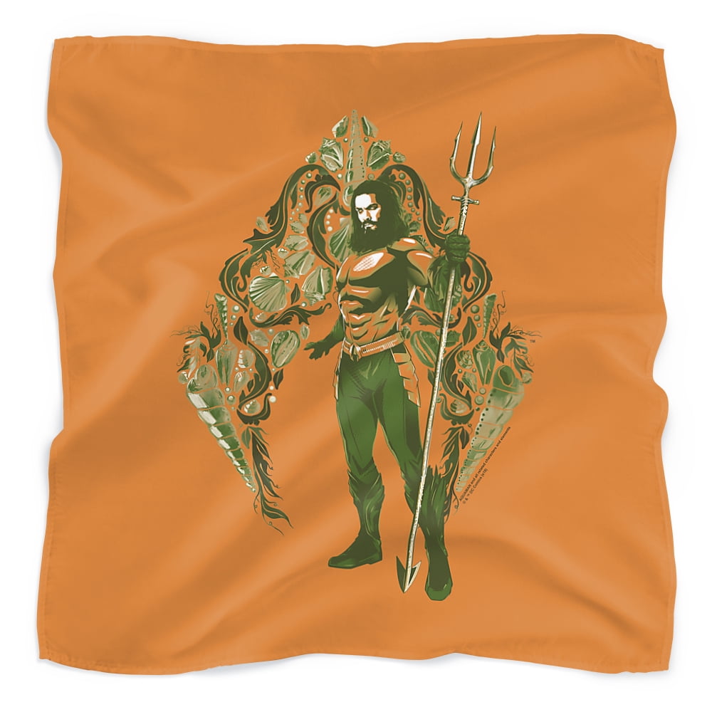 Aquaman Movie Shells Bandana (21 in x 21 in) - Walmart.com